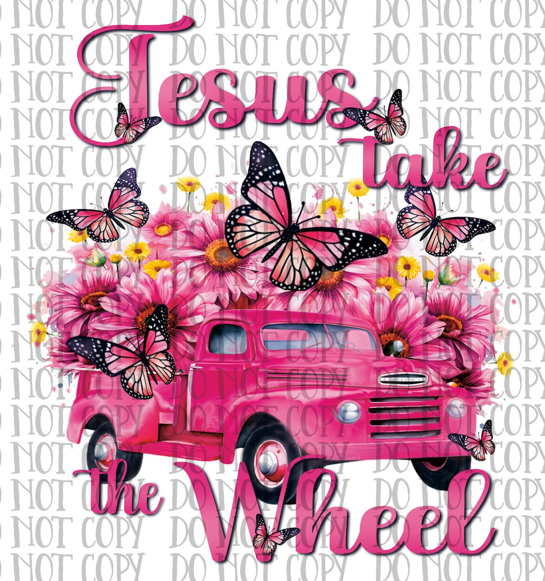 Jesus Take the Wheel Png - Etsy