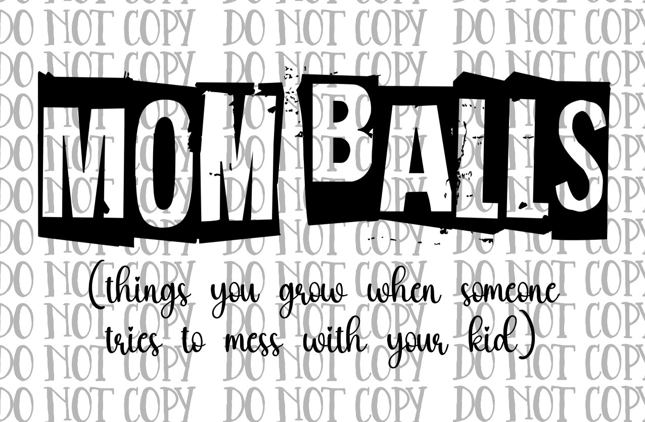 Mom Balls Png - Etsy