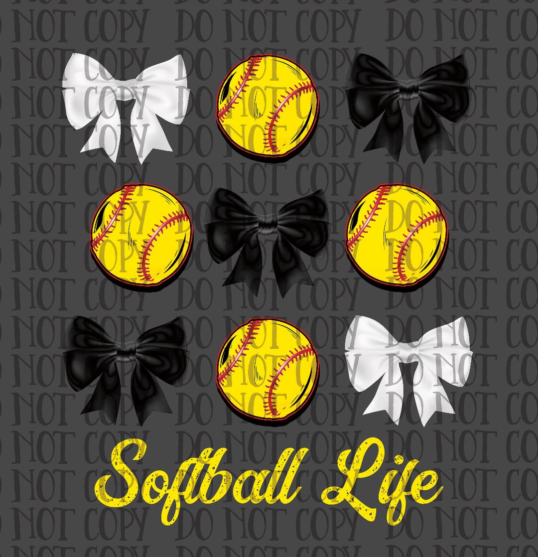 Softball Life Png - Etsy