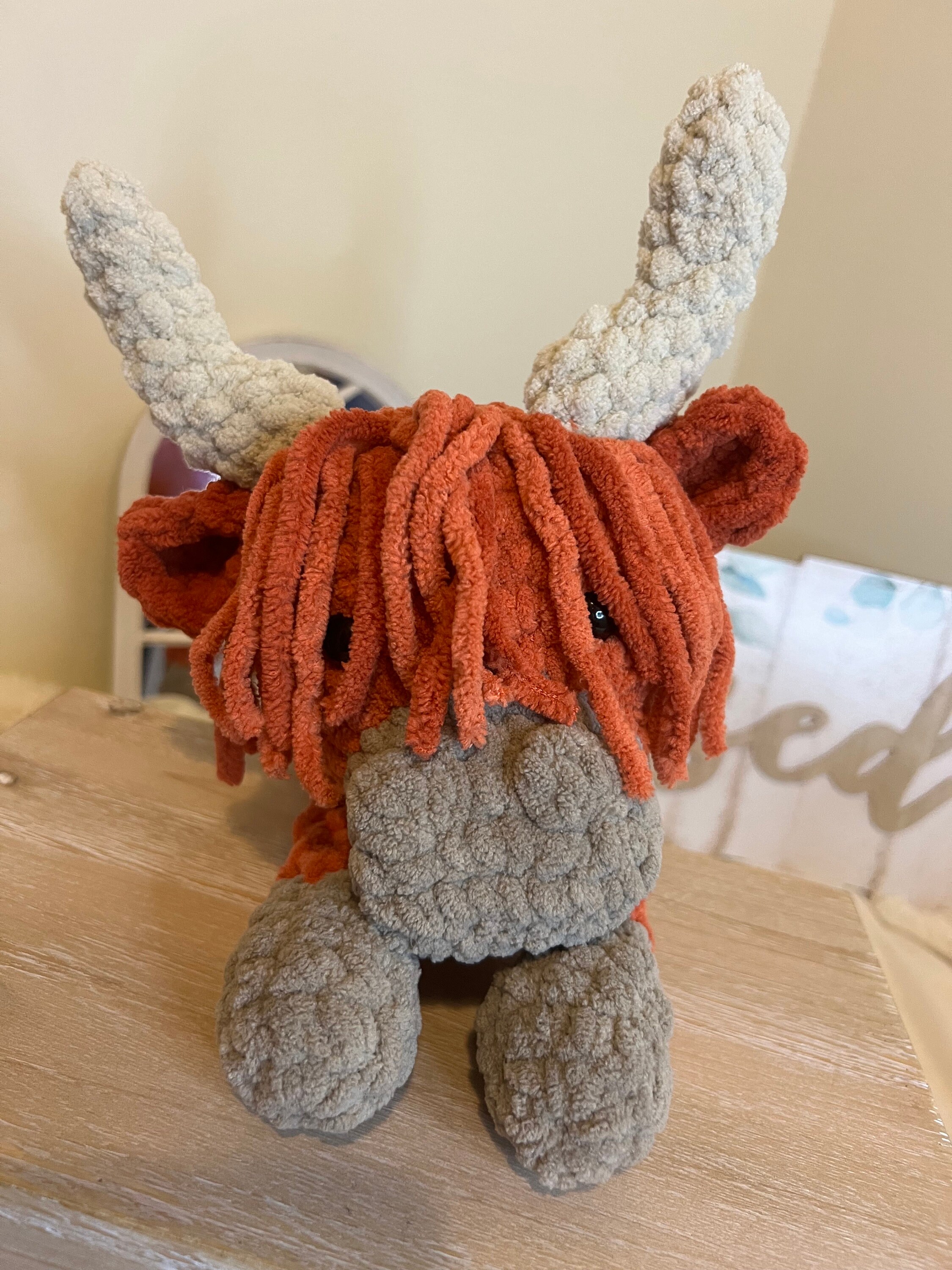 Scottish Highland Cow Crochet Pattern - Etsy