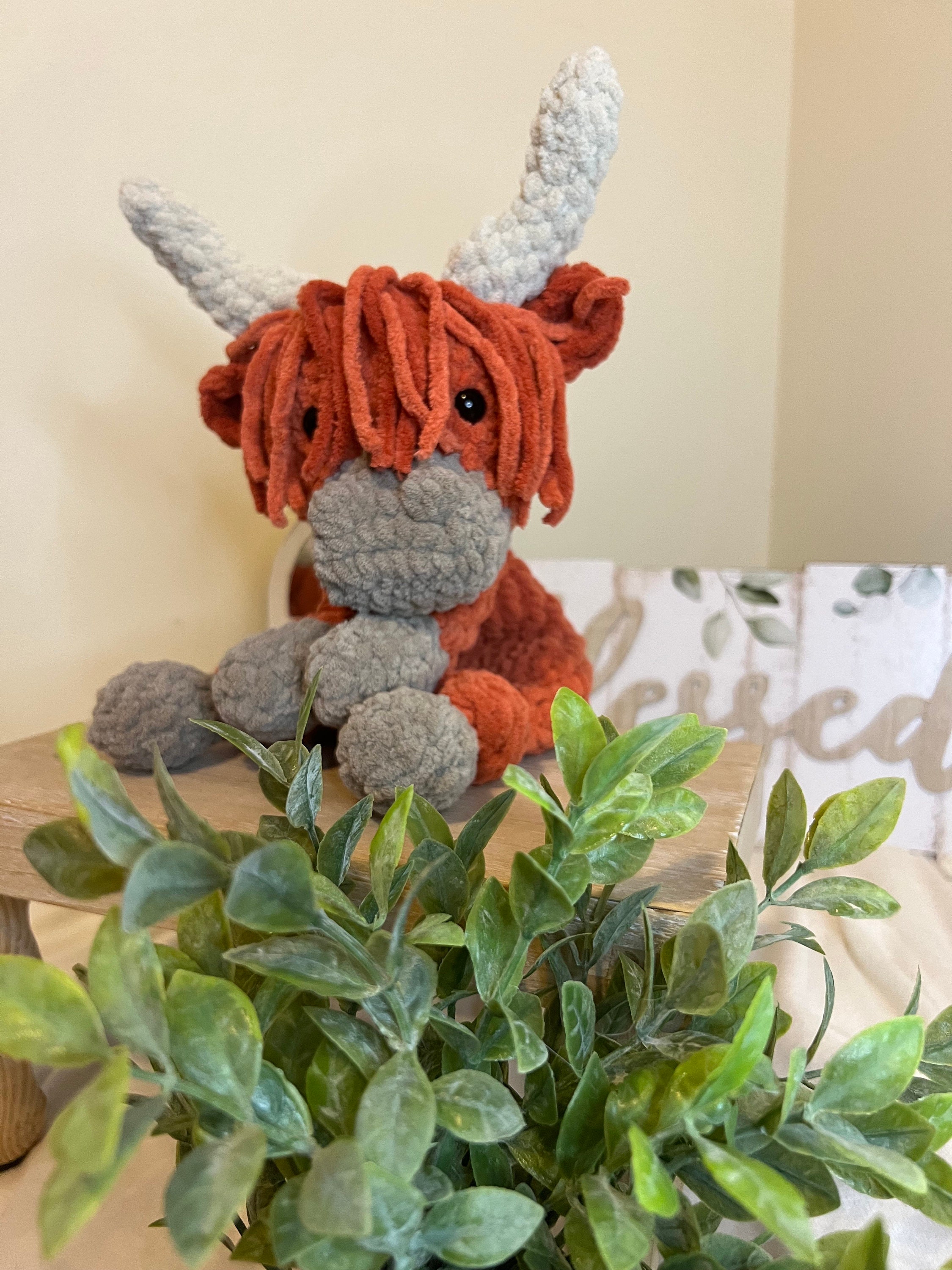 Scottish Highland Cow Crochet Pattern - Etsy