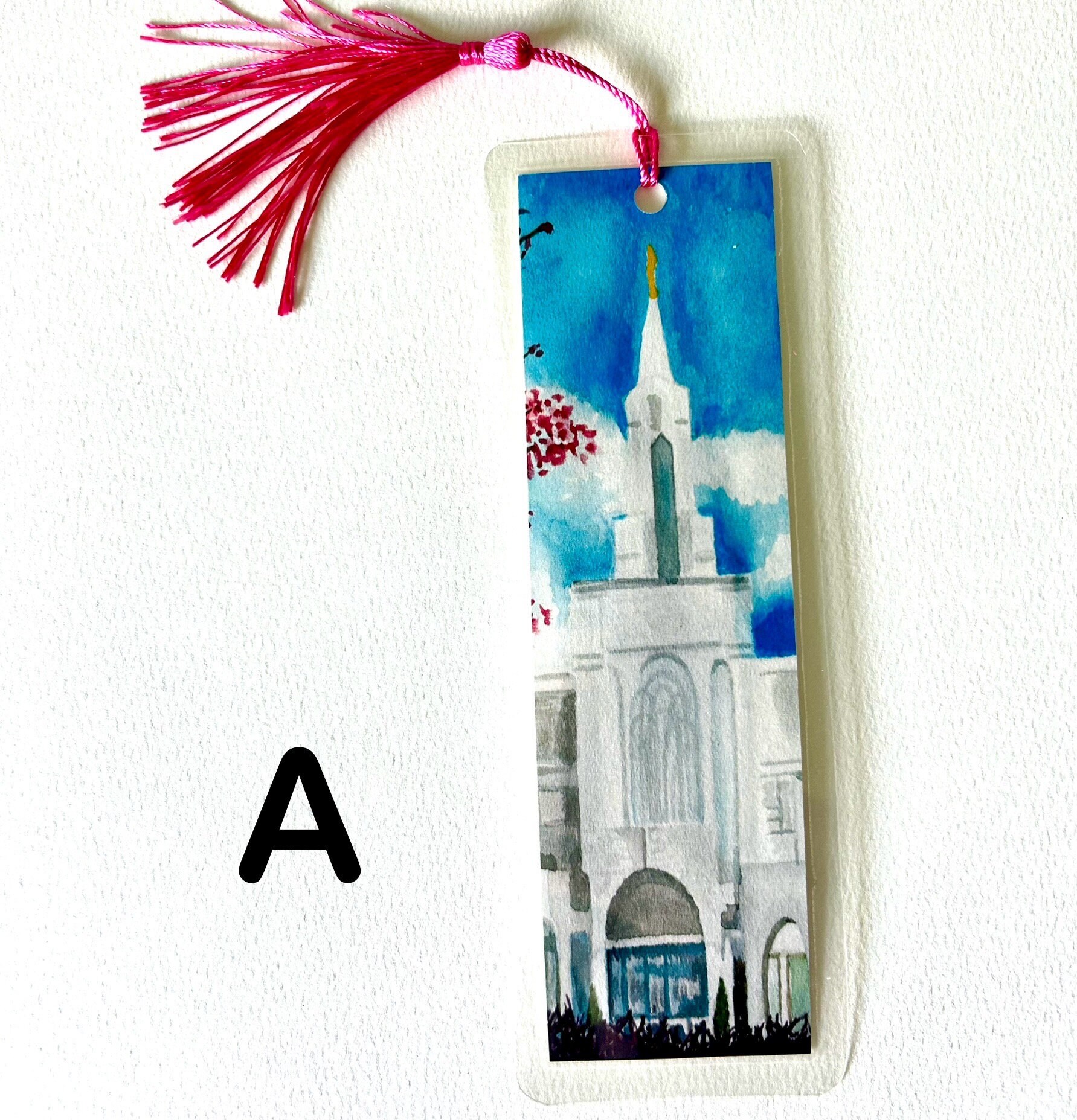 LDS Temple Bookmarks | Watercolor Print | Original Artwork | Artistic ...