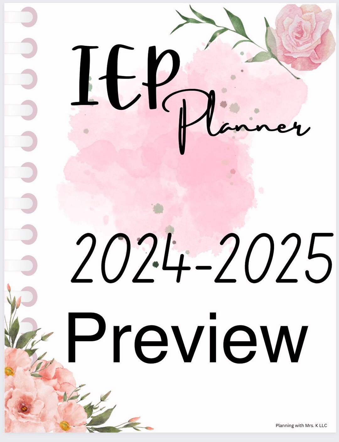IEP Planner 2024-2025 - Etsy