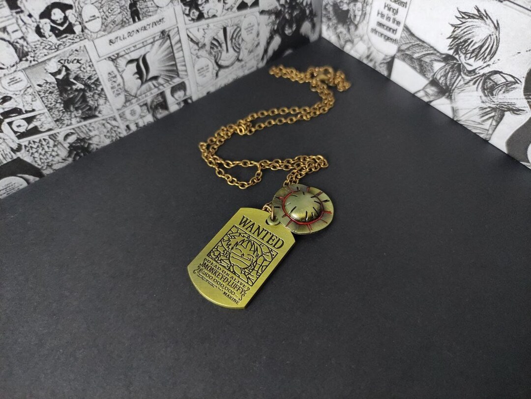 One Piece Anime Pendant Anime Jewelry Anime Fan Gift Monkey D. Luffy ...