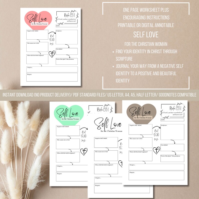 Identity in Christ - Self Love, Bible Study, Renew Your Mind, Positive ...