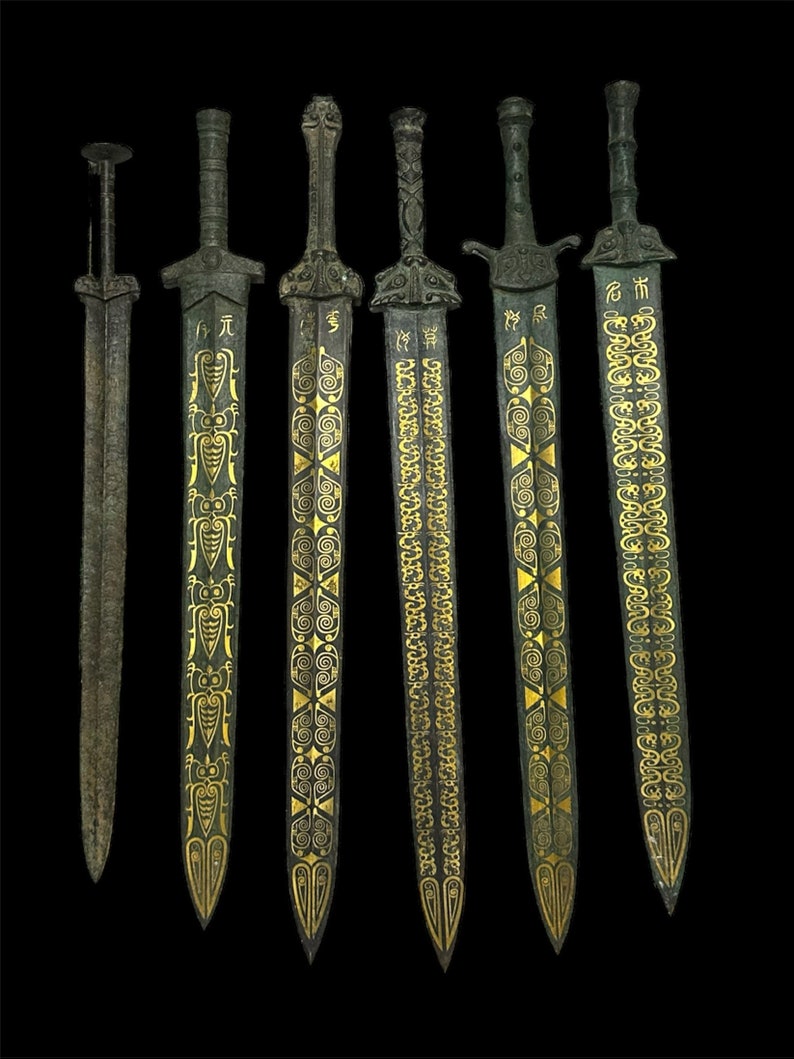 Rare Ancient Bronze Sword Lot: 55cm+ Era Collection - Etsy