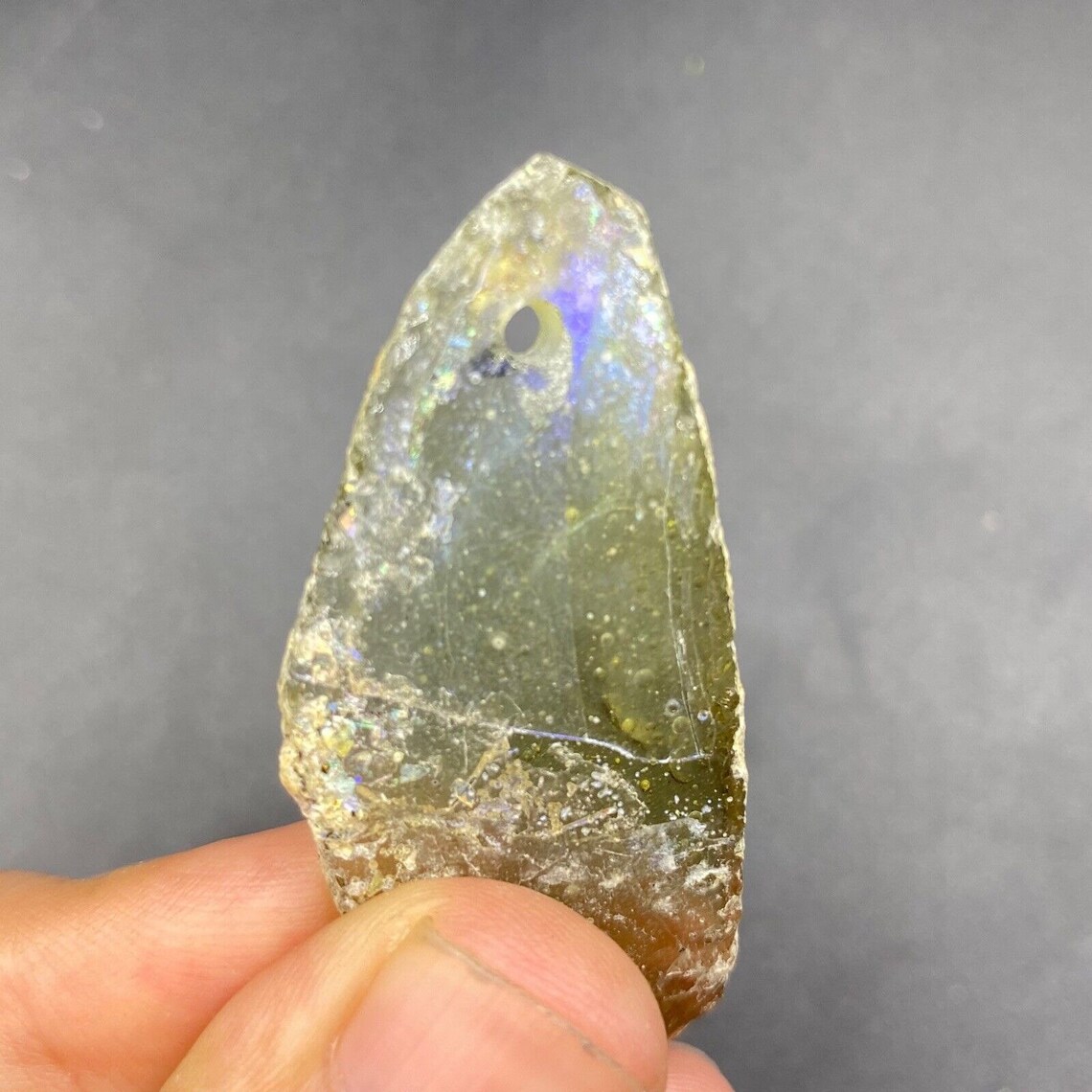 One Piece Genuine Ancient Roman Glass Fragment With Rare Pathina - Etsy