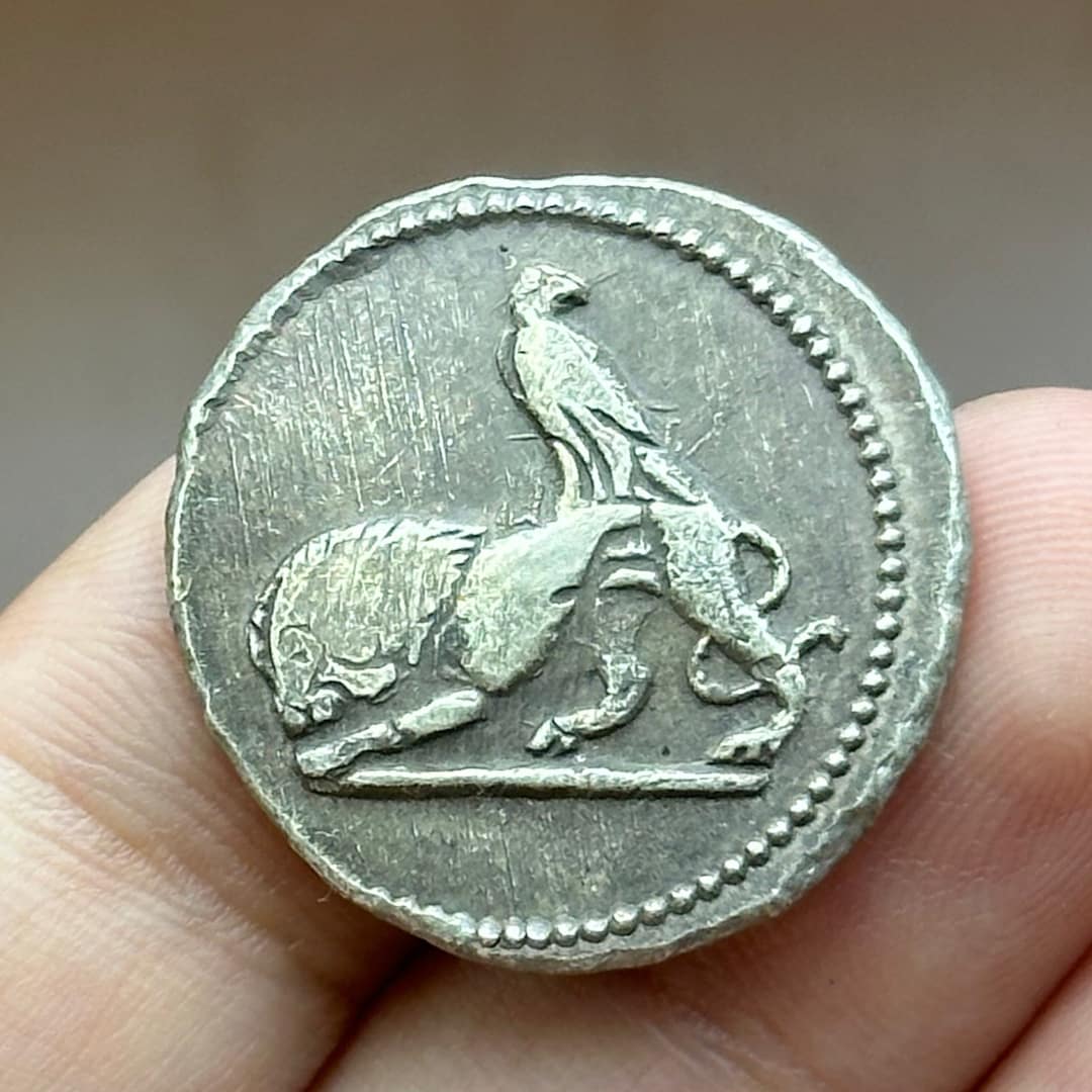 Very Rare Ancient Greek Lion and Eagle Image Silver Coin - Etsy