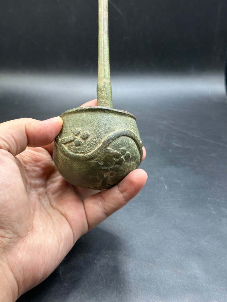 Museum Quality Ancient Roman Bronze Ritual Ladle With Unique Pattern - Etsy
