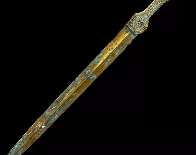 Very Rare and Unique Lot of 6 Ancient Bronze 55cm Big Swords From ...