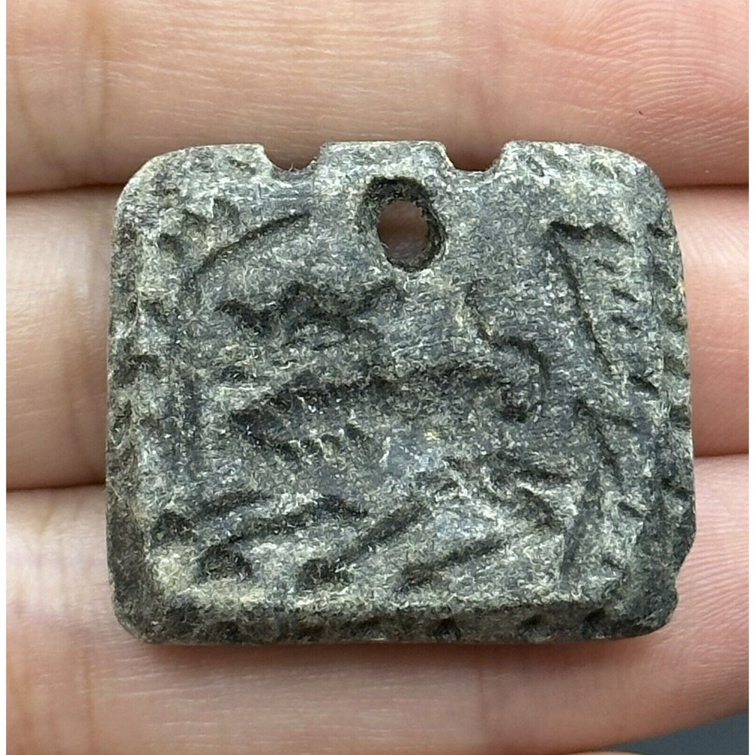 Very Old Ancient Roman Greek Rare Seal Stamp With Pegasus and Wolf ...
