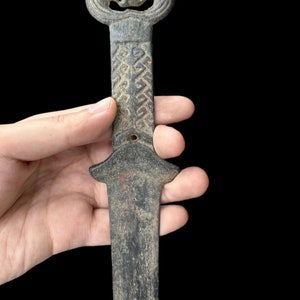 Ancient Roman Rare Bronze Knife With Very Unique Two Animal Handle - Etsy