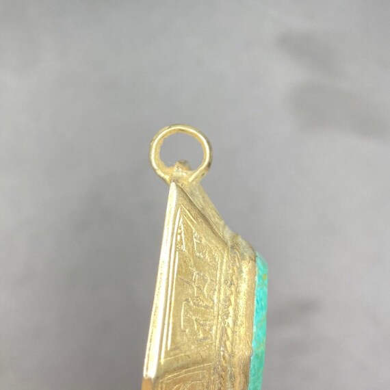 Very unique lovely ancient Roman torquise stone silve… - Gem