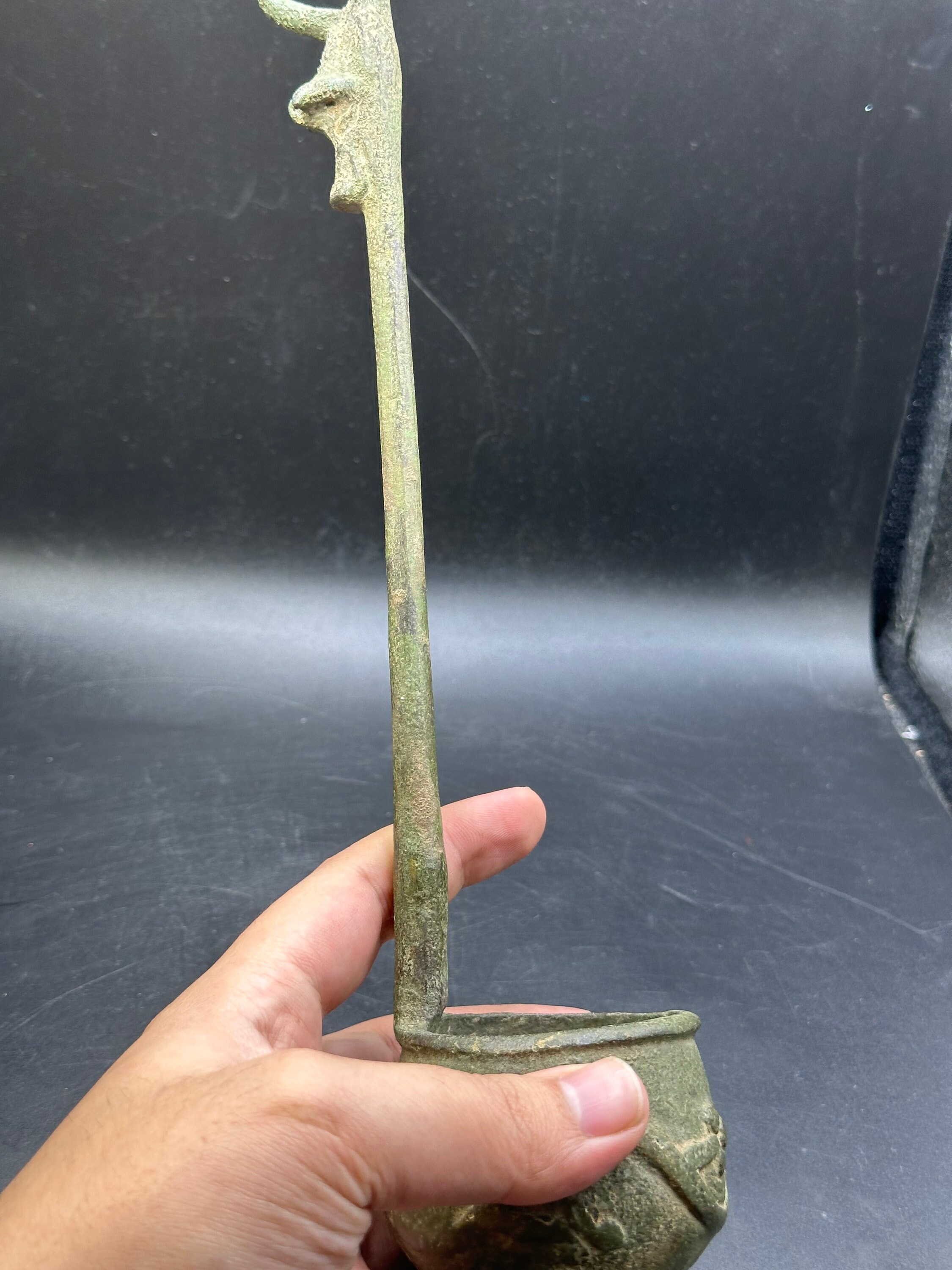 Museum Quality Ancient Roman Bronze Ritual Ladle With Unique Pattern - Etsy