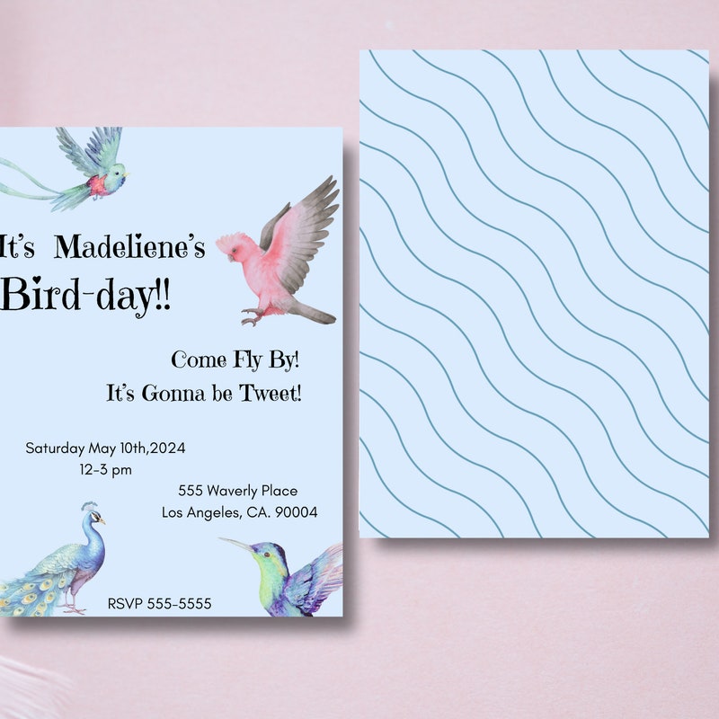 Bird Theme Birthday - Etsy