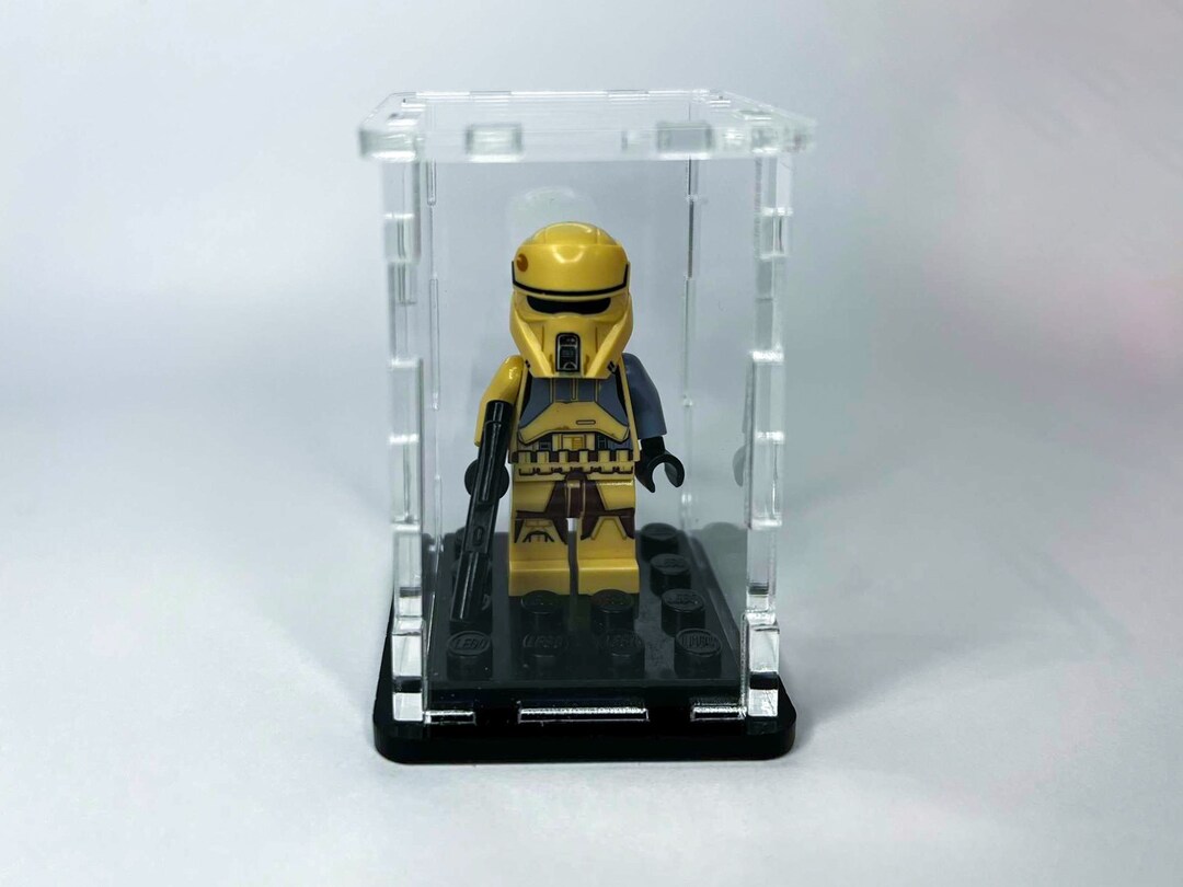 Lego Minifigure Display Case 4x4 Display Case for X1 Minifigure - Etsy
