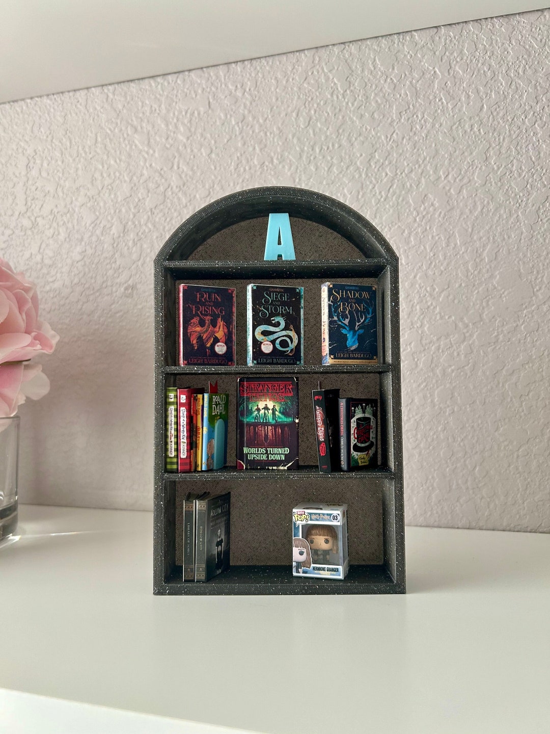 Mini Bookcase / Mini Bookshelf / Mini Books - Etsy