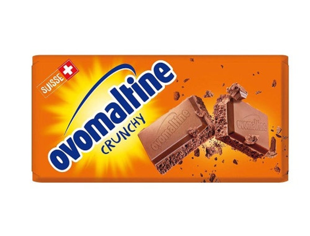 Original Ovomaltine Crunchy Chocolate - Etsy UK