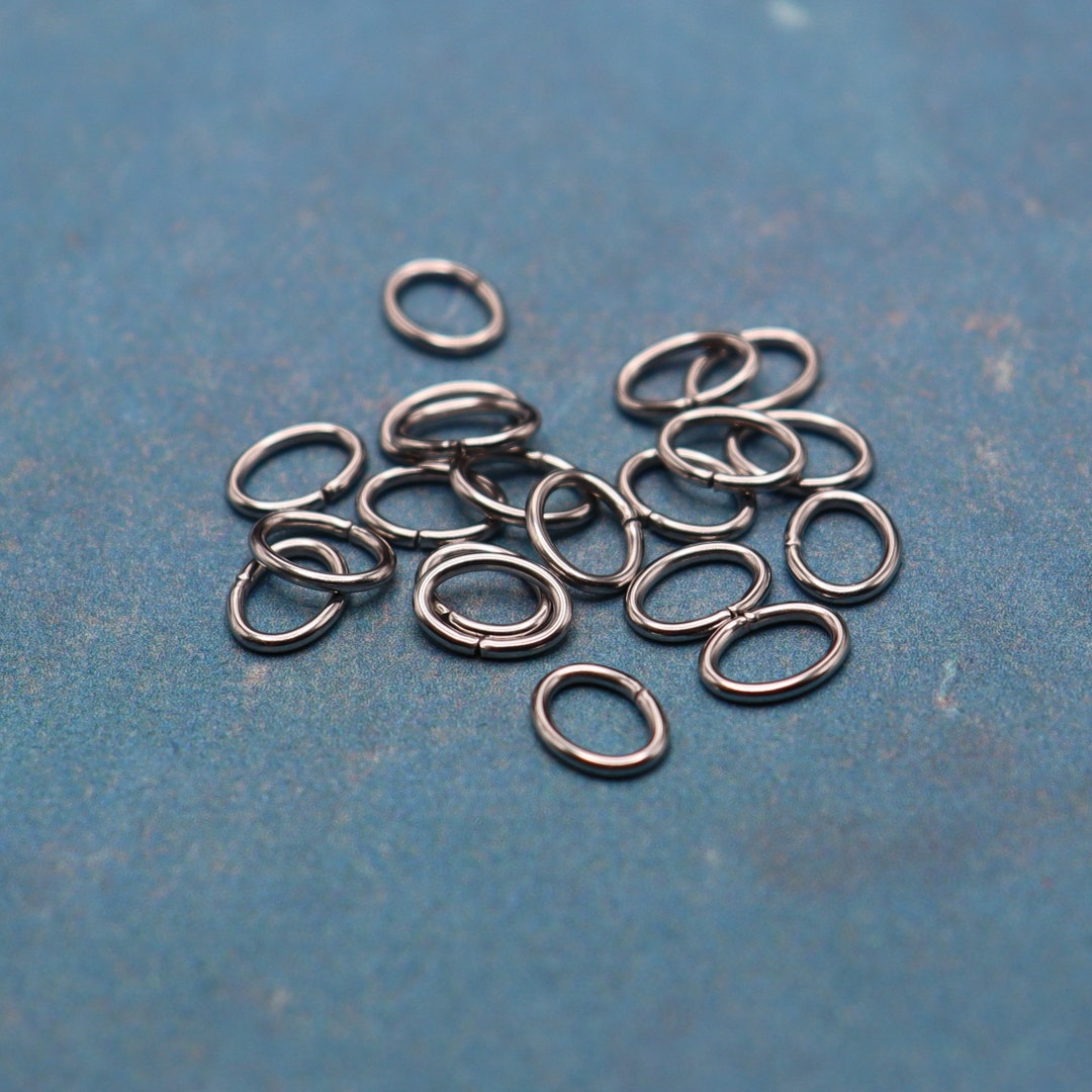 Stainless Steel Open Jump Rings, Stainless Steel Oval Jump Rings ...