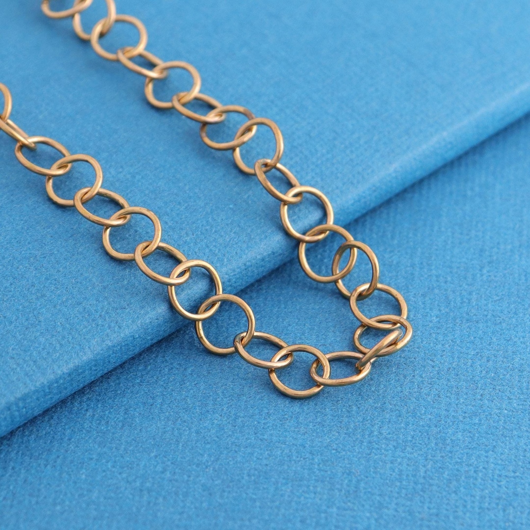 Raw Brass Chain, Unplated Brass Chain, Brass Rolo Chain, Brass Belcher ...