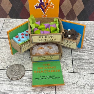 Twin Wizard Joke Shop Snackbox Christmas Ornament - Etsy