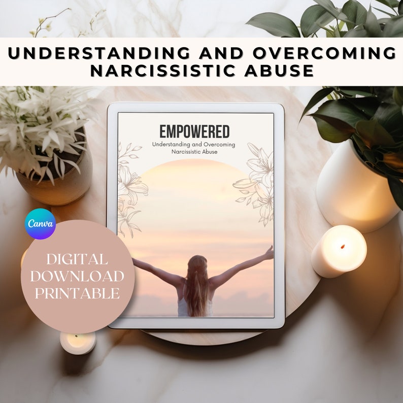Narcissistic Abuse Emotional Abuse Recovery Workbook Self Care Therapy Journal Self Reflection ...