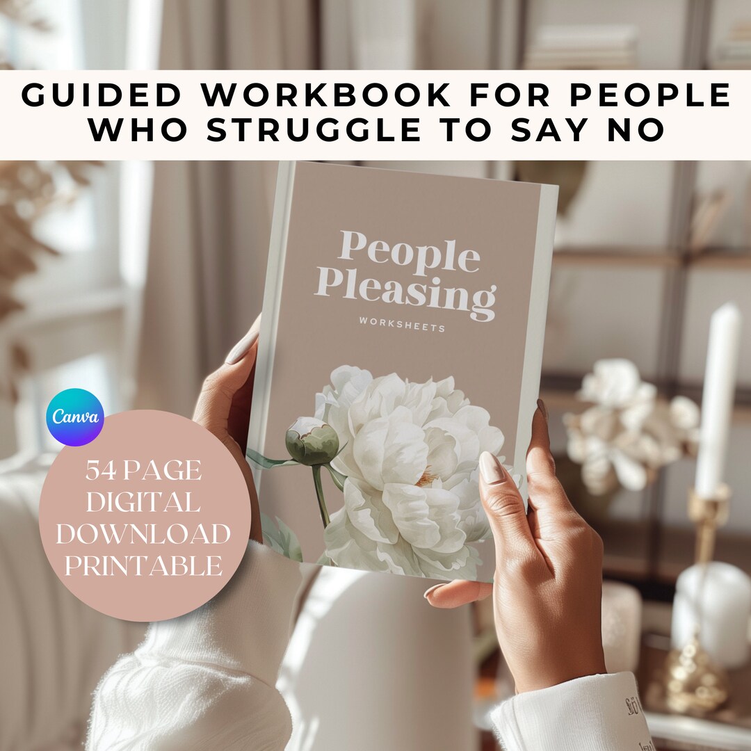 People-pleasing Worksheets Setting Boundaries Healthy Boundaries ...