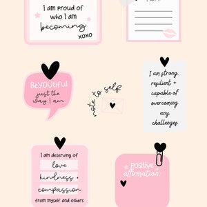Vision Board Kit for Teenage Girls Vision Board Printables for Teens ...