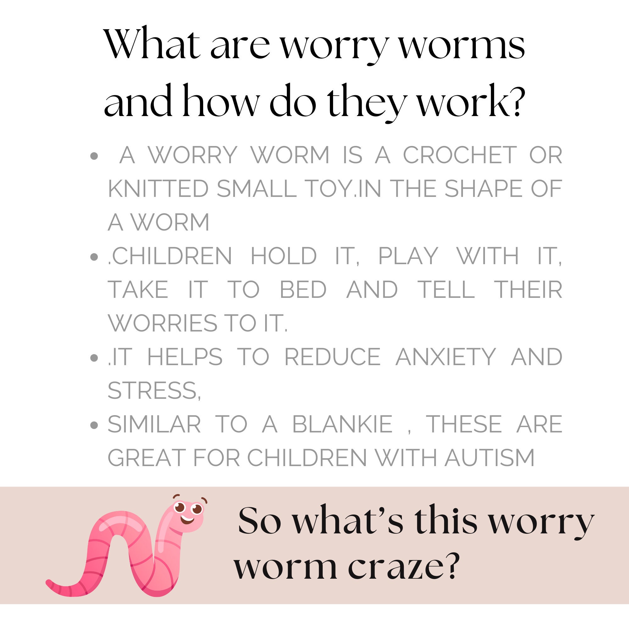 Worry Worm Poem Gift Tag Printable Cards Stress Relief Worry Worm Tags ...