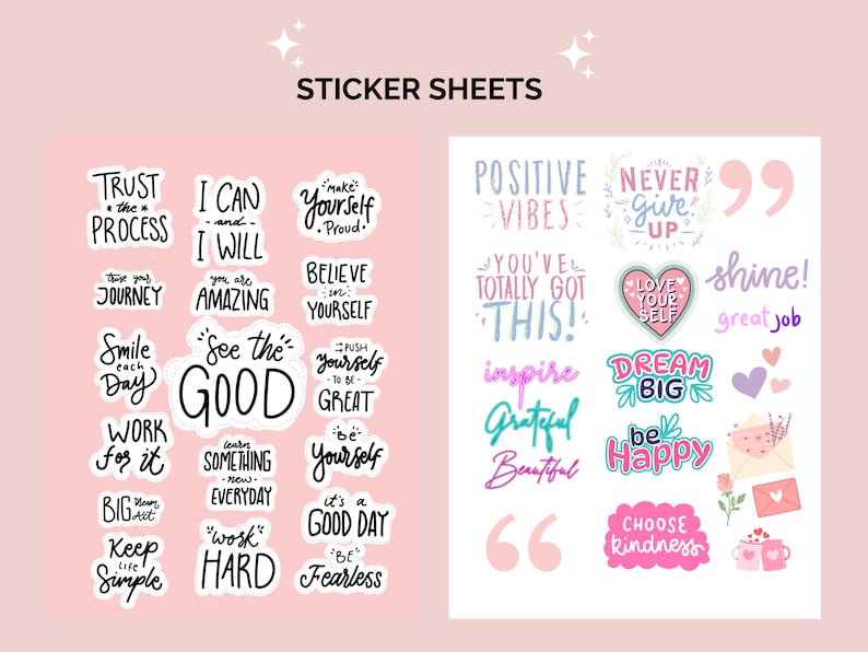 Vision Board Kit for Teenage Girls Vision Board Printables for Teens ...