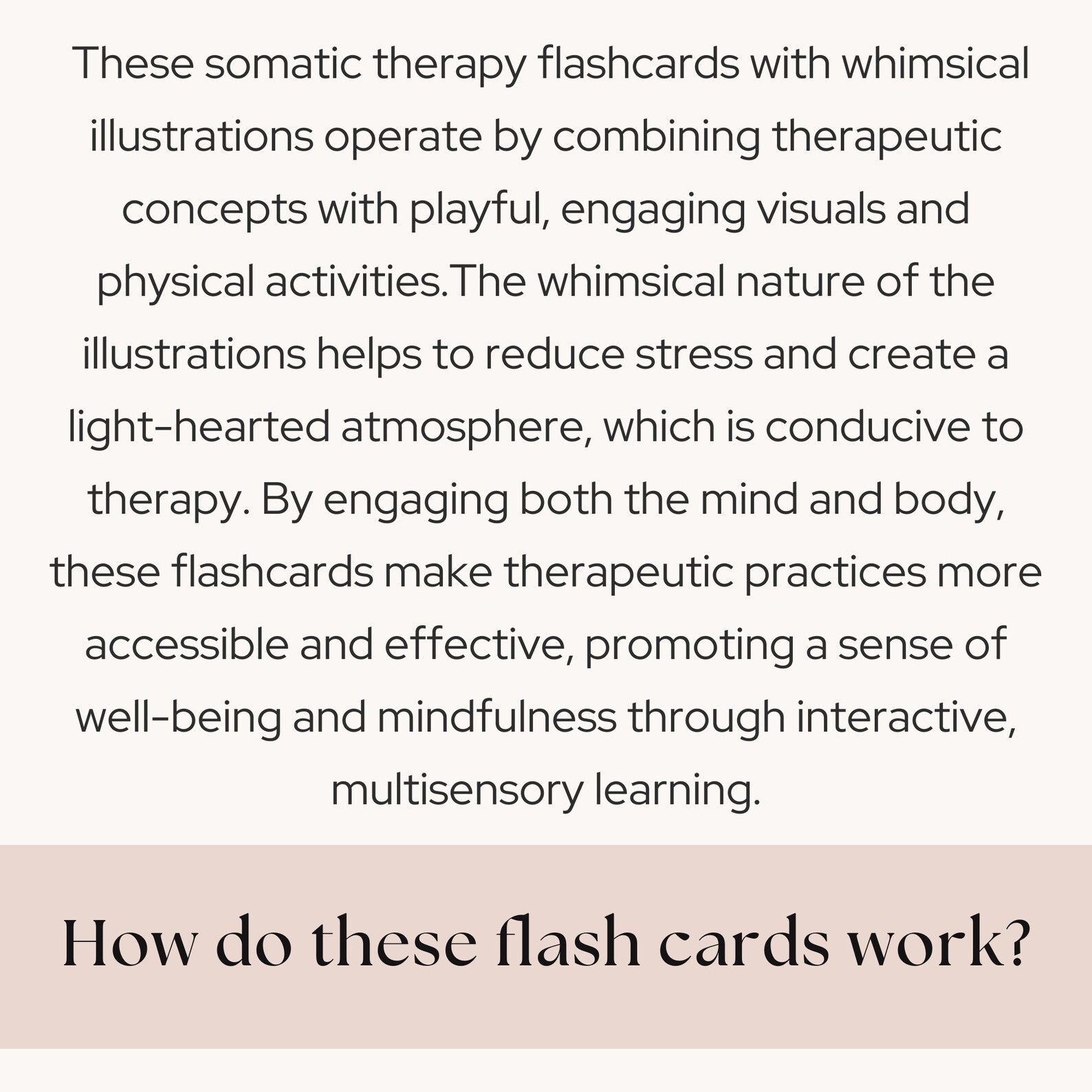 28 Somatic Therapy Coping Skills Flash Cards Nervous System Regulation ...