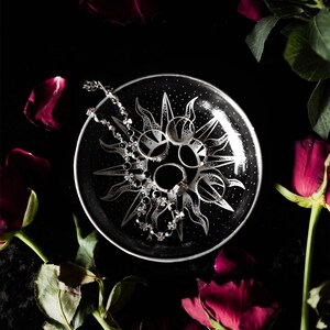 Celestial Sun Goth Trinket Dish - Gothic Home Decor - Whimsigoth ...