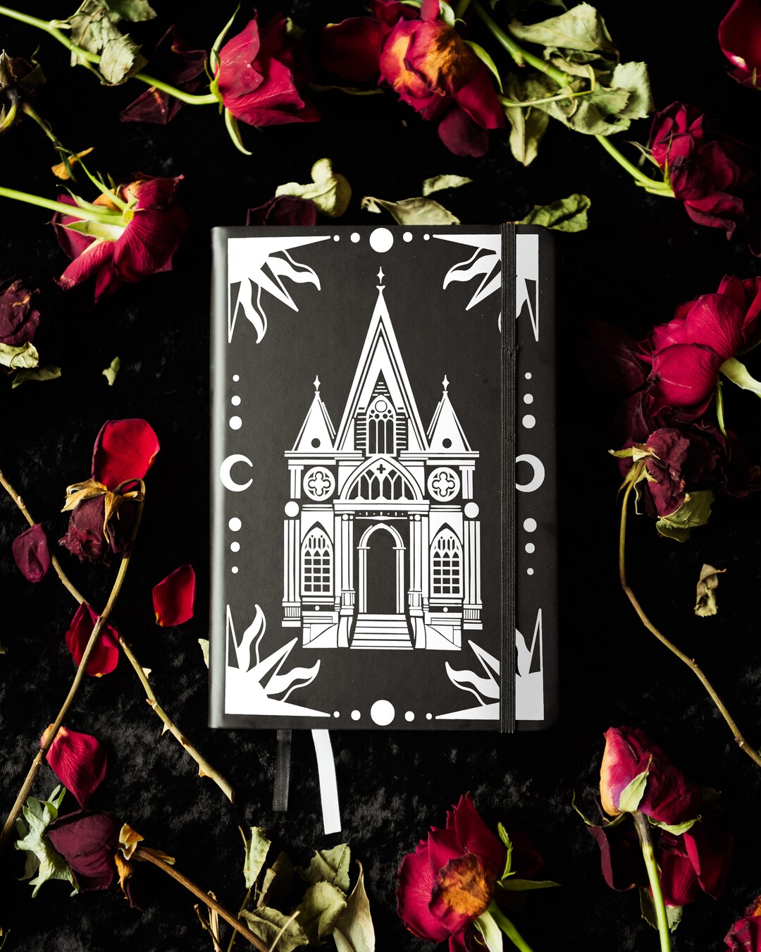 Gothic Haunted House Sketchbook A5 - Hardback Vegan Cover - Alternative ...