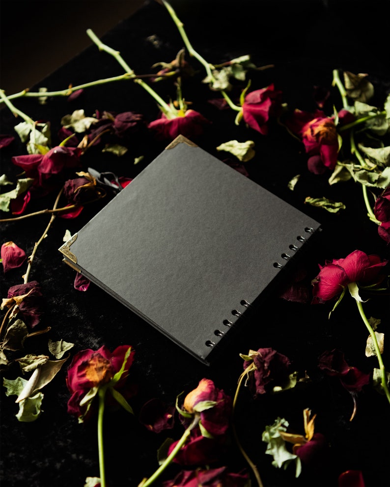 Personalised Gothic Scrapbook / Alternative Photo Album With Hardback ...