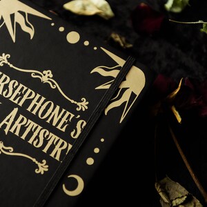 Personalised Gothic Sketchbook/notebook - Hardback Cover - Alternative ...