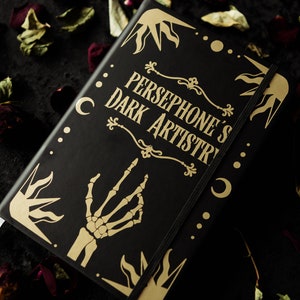 Personalised Gothic Sketchbook/notebook - Hardback Cover - Alternative ...