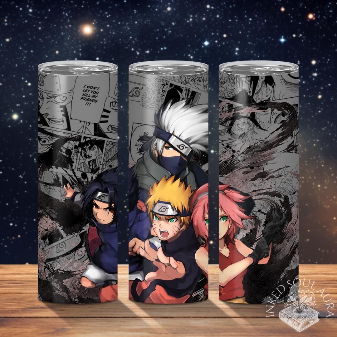 Ninja Village Anime 20oz Sublimation Tumbler Insulated Sublimation ...