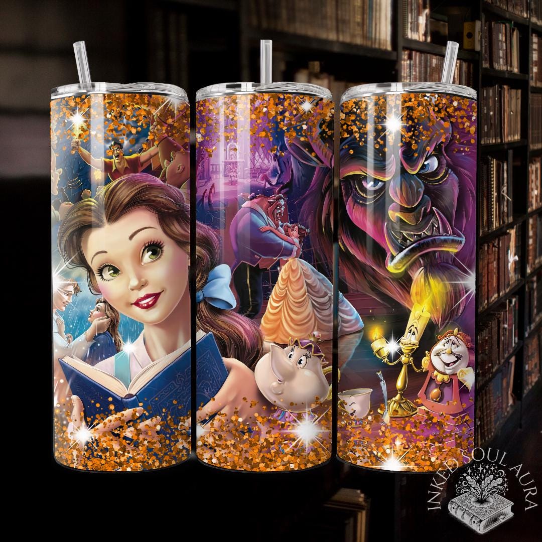 Enchanting Fairy Tale Character Tumbler Movie Inspired Sublimation Cup ...