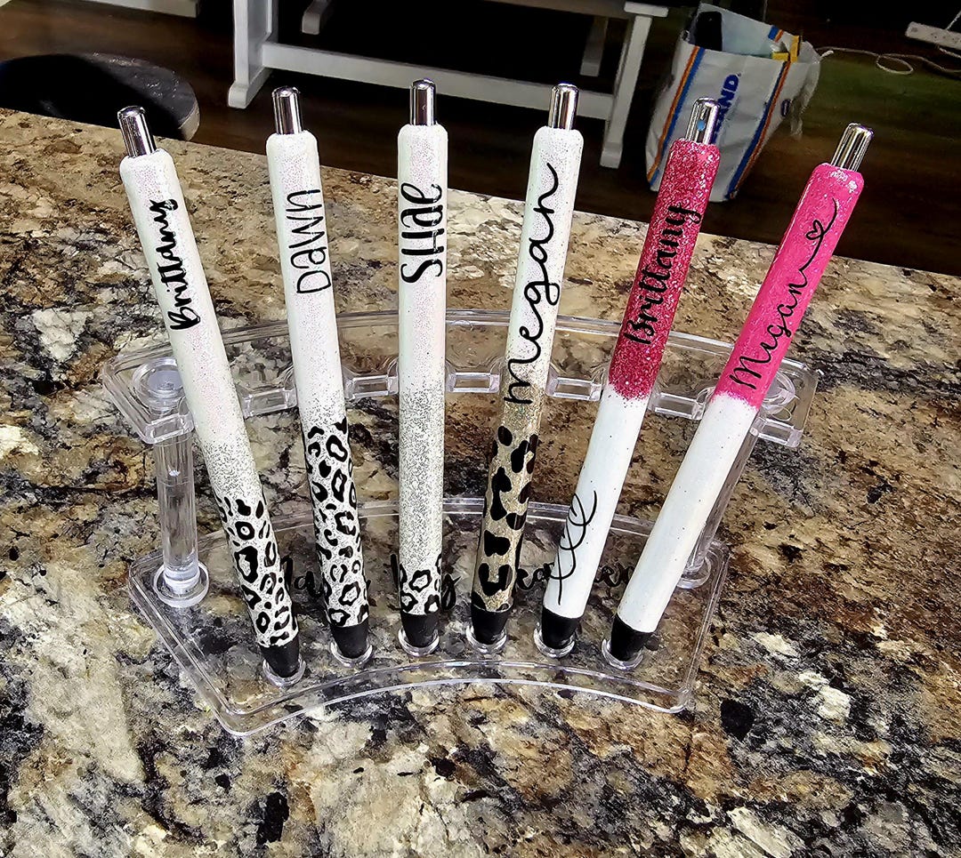 Glitter Inkjoy Gel Pens || Custom Personalized Glitter Pens ...