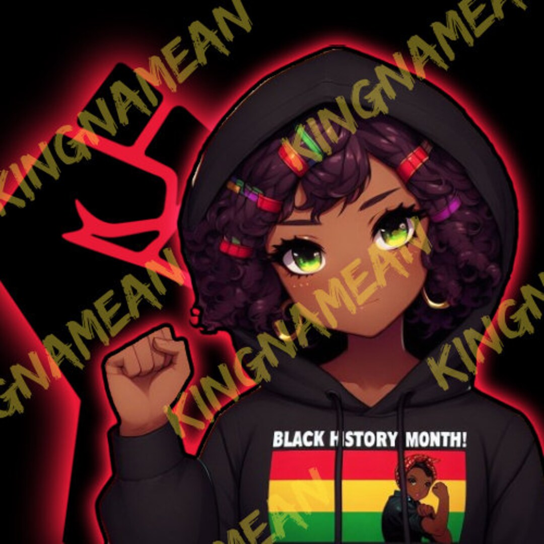 Black History Month Emote - Etsy