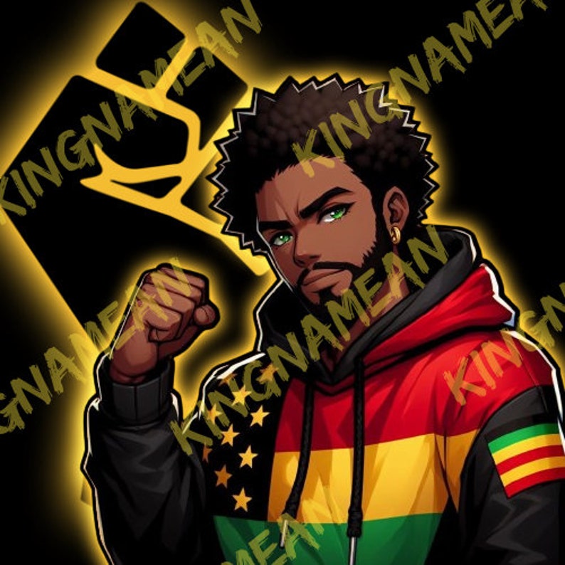 Black History Month Emote - Etsy