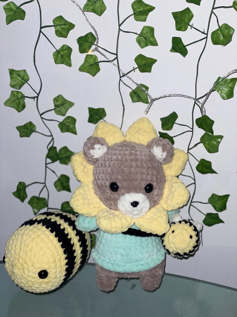 Crochet Dumbo | Flying Elephant | Sunflower Bear | Panda Bear ...