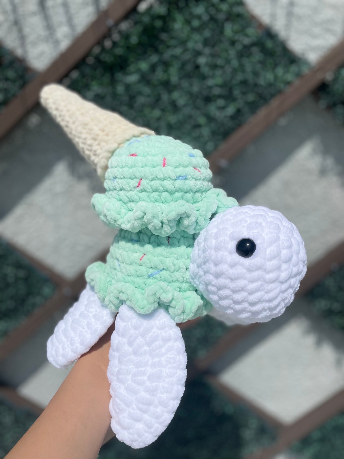 Crochet Mini Macaron Turtle | Ice Cream Turtle | Oreo Crochet Turtle ...