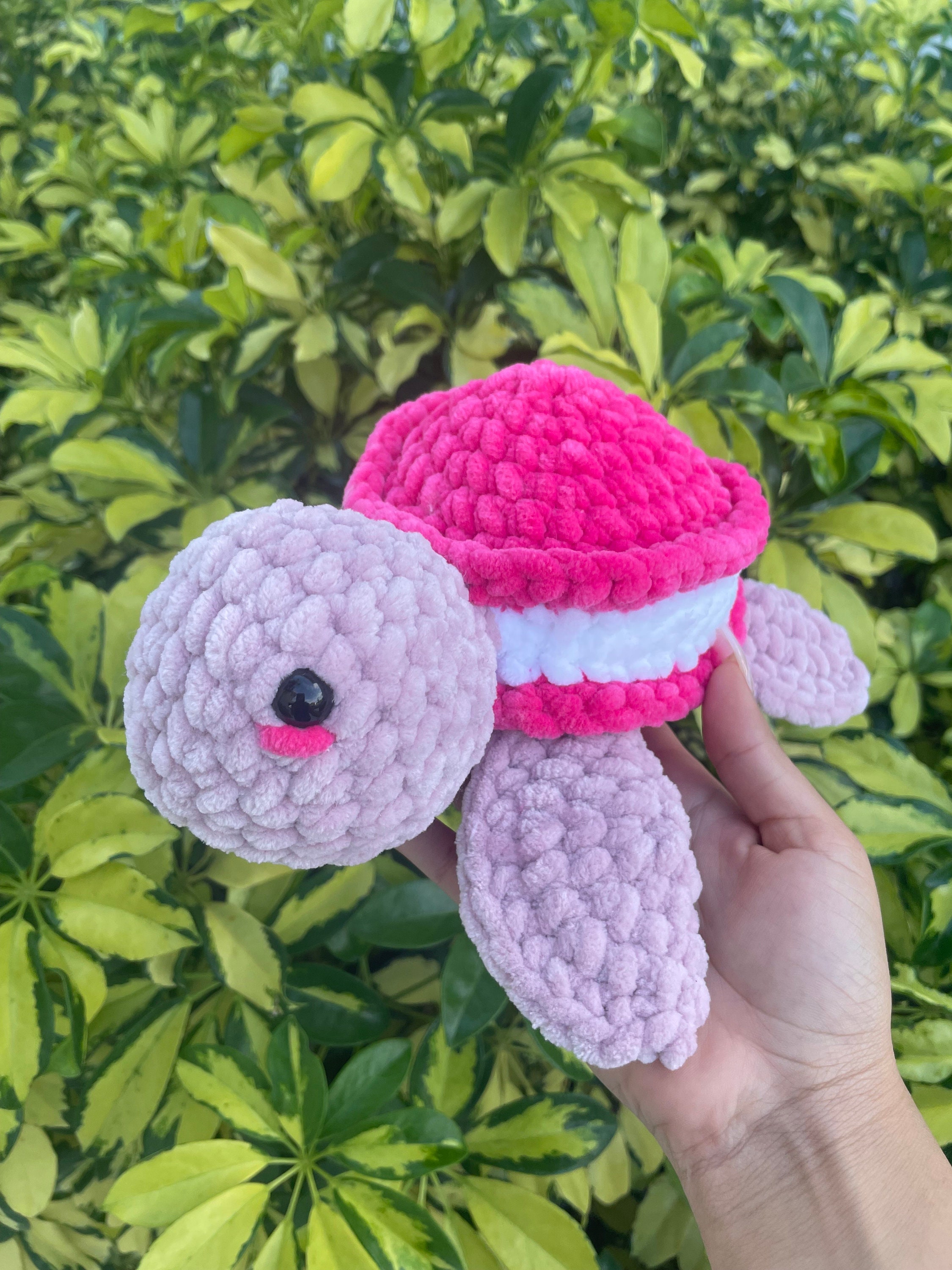 Crochet Mini Macaron Turtle | Ice Cream Turtle | Oreo Crochet Turtle | Handmade Food Themed ...