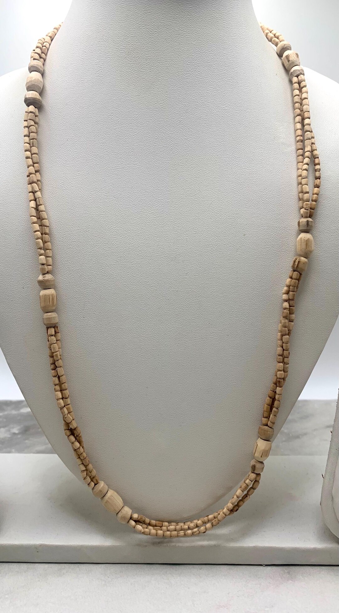 Sri Radha Tulsi Necklace From Mayapur- Pure Tulsi Mala - Etsy