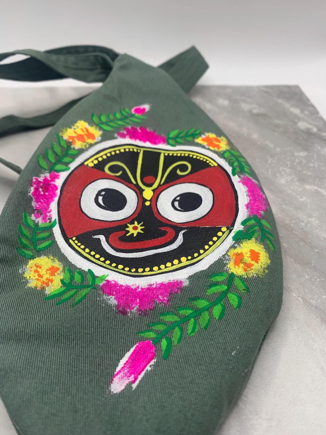 Sri Jagannath Chanting Hand Made Bead Bag - Etsy