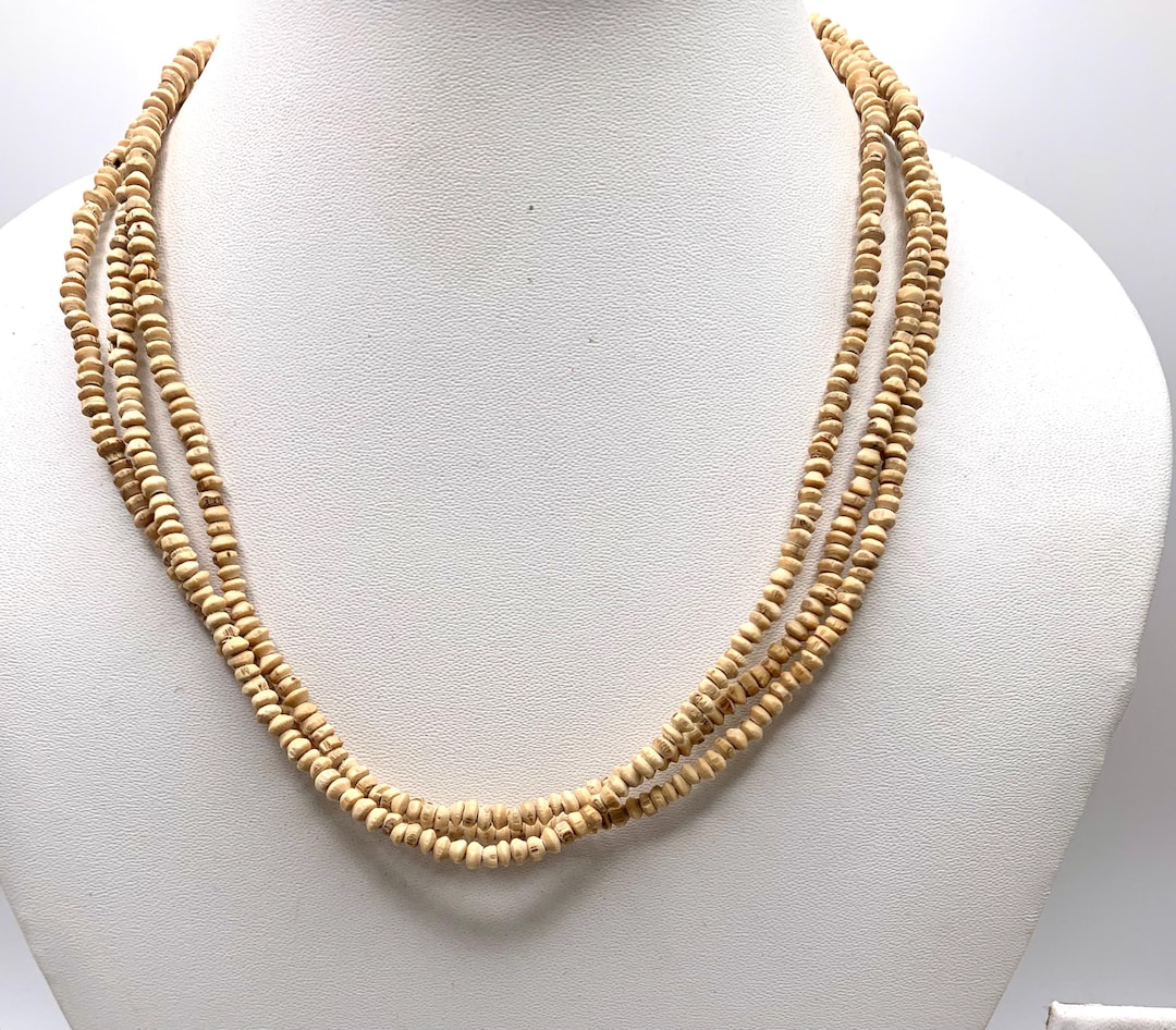 Sri Radha Tulsi Necklace From Mayapur- Pure Tulsi Mala -3 Rounds - Etsy