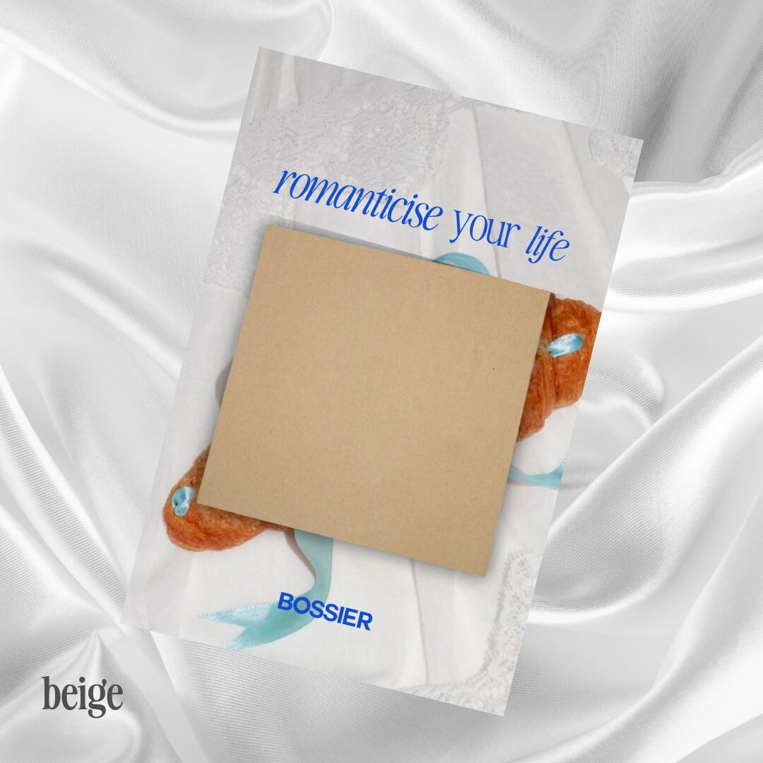 Beige Sticky Notes 100 Sheets Minimal Sticky Notes Minimal Stationary ...