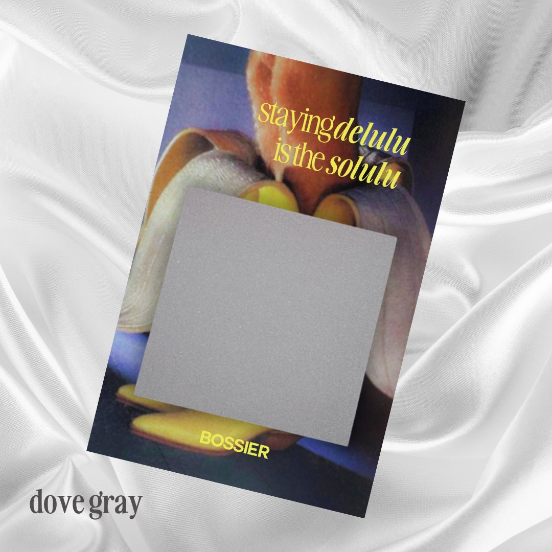 Gray Sticky Notes 100 Sheets Minimal Sticky Notes Minimal Stationary ...