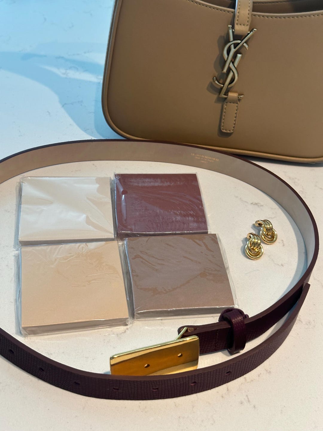 Burgundy Beige Cream Sticky Notes 300 Sheets Minimal Sticky Notes ...